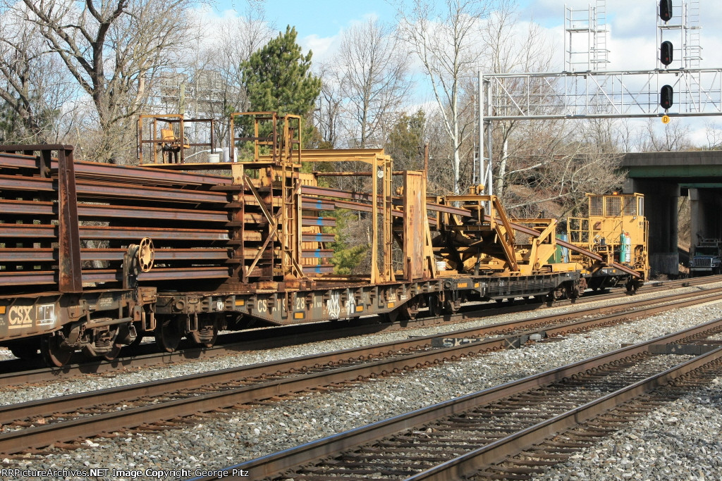 CSX rail threader